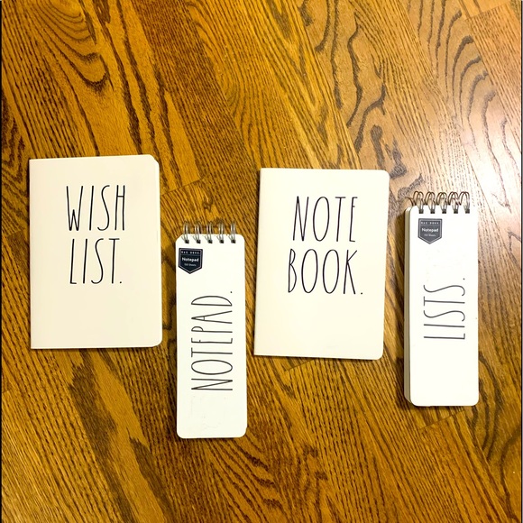 Rae Dunn | Office | Rae Dunn Notebooknotepad Bundle | Poshmark